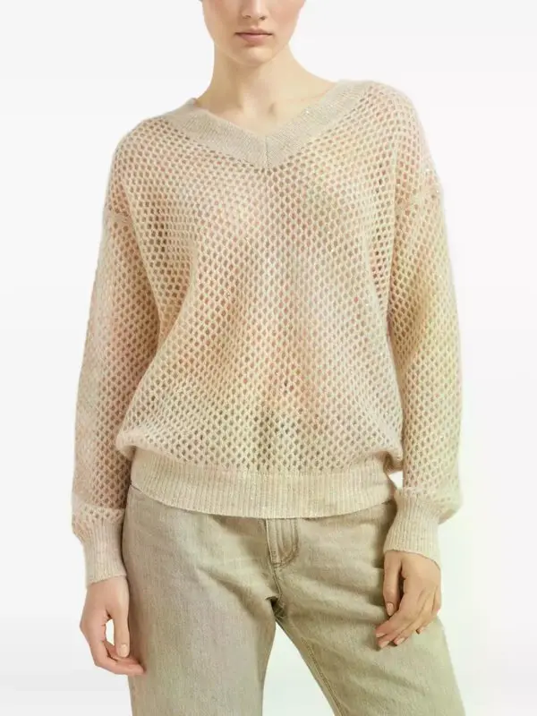 Brunello Cucinelli Open-knit Sweater