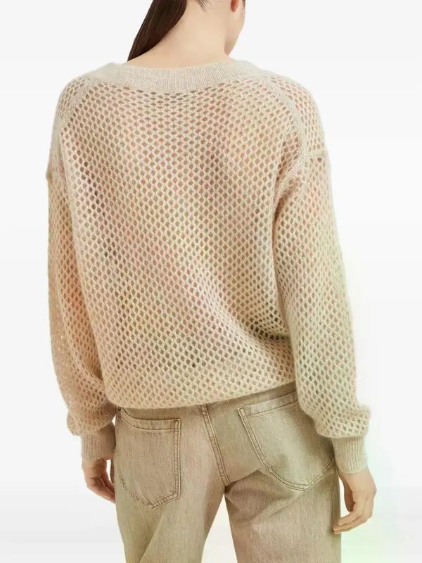 Brunello Cucinelli Open-knit Sweater