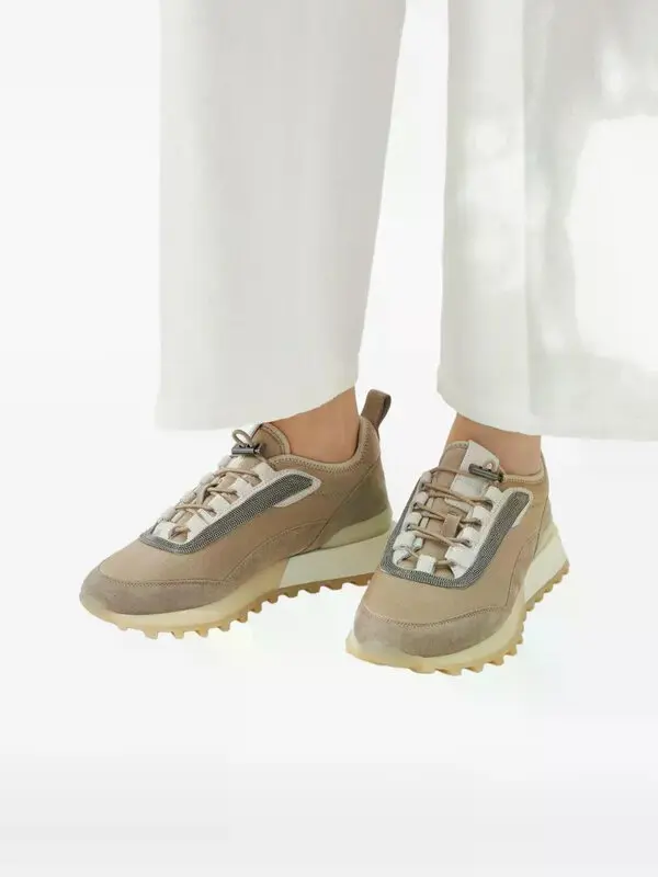 Brunello Cucinelli Suede Sneakers - Neutrals
