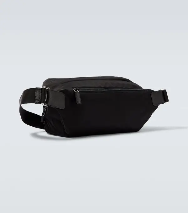 Prada Re-nylon And Leather-trimmed Shoulder Bag