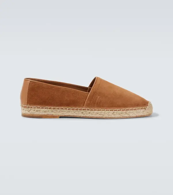 Brunello Cucinelli Suede Espadrilles - Brown