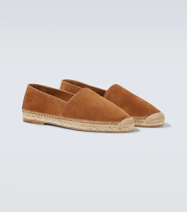 Brunello Cucinelli Suede Espadrilles - Brown