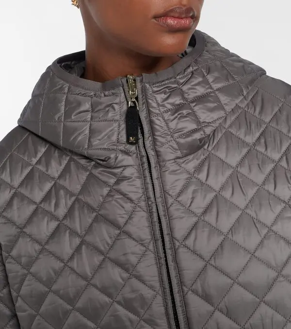 Max Mara The Cube Leo Quilted Jacket - Grey