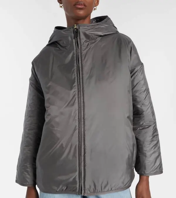 Max Mara The Cube Leo Quilted Jacket - Grey