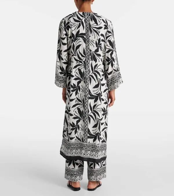 Velvet By Graham & Spencer Addison Printed Beach Cover-up