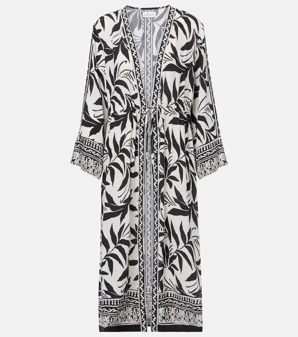 Velvet By Graham & Spencer Addison Printed Beach Cover-up
