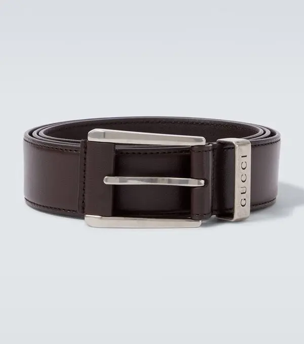 Gucci Leather Belt - Brown