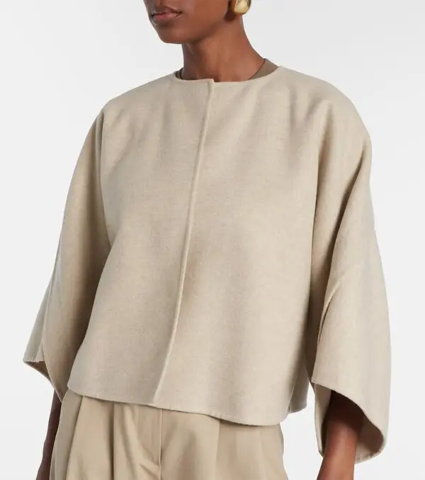 Max Mara Ovada Wool And Cashmere Jacket