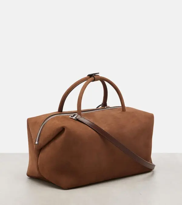Max Mara Holdall Medium Leather Shoulder Bag - Brown