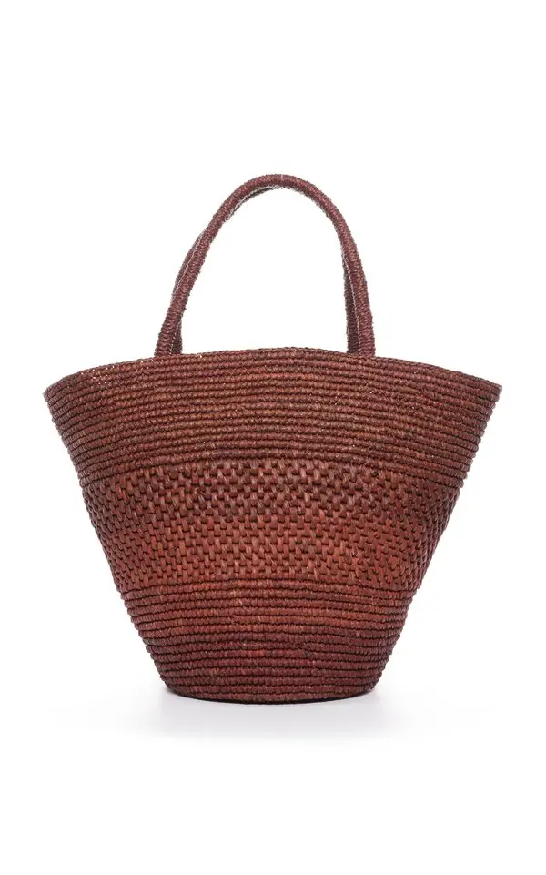 THE ROW Emilie Raffia Tote Bag