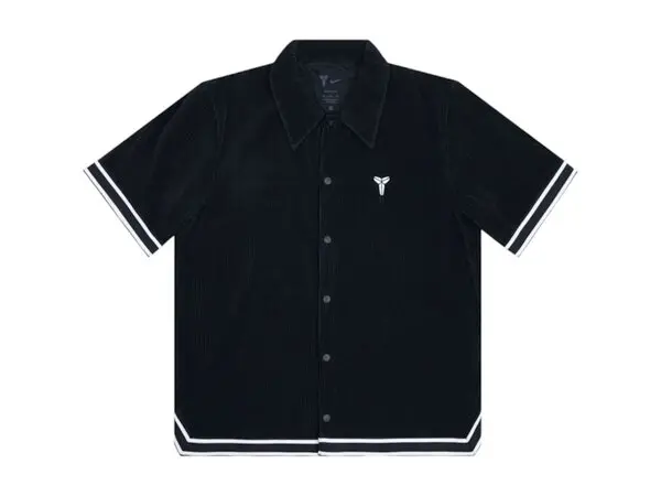 Nike What The Kobe Pleated Short Sleeve Top - Black