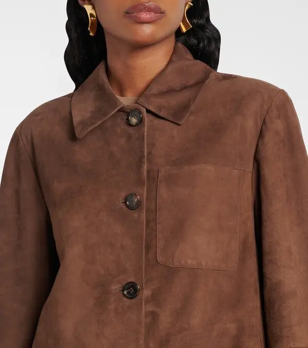 Max Mara Suede Overshirt