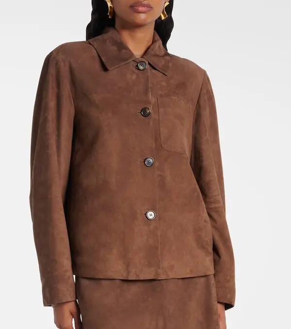 Max Mara Suede Overshirt