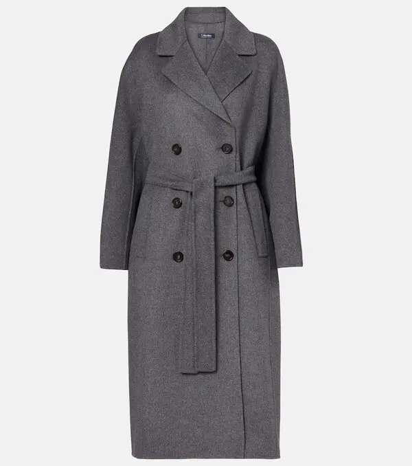 Max Mara Paul Double-breasted Virgin Wool Coat