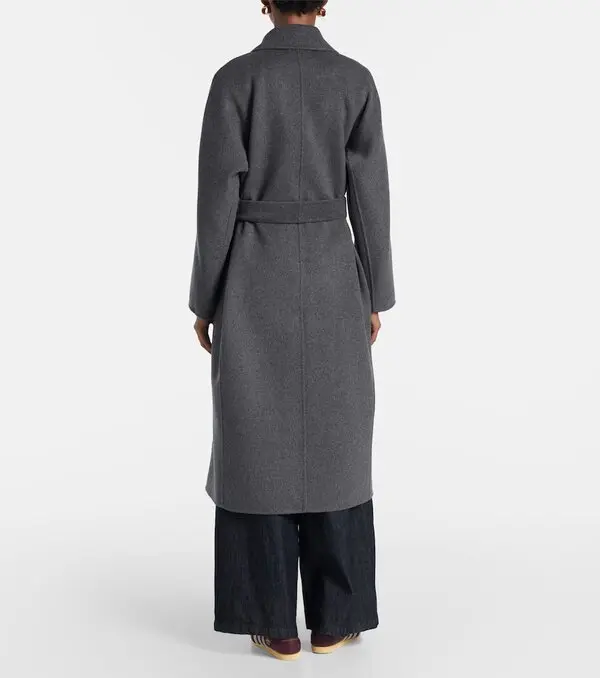 Max Mara Paul Double-breasted Virgin Wool Coat