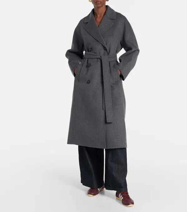 Max Mara Paul Double-breasted Virgin Wool Coat