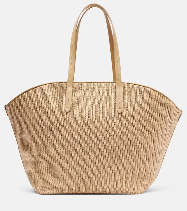 Brunello Cucinelli Monili Raffia-effect Basket Bag