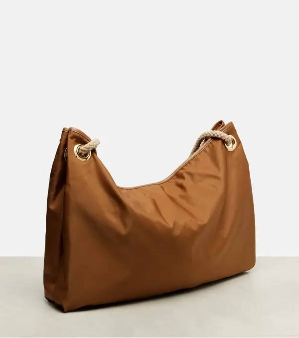 Prada Re-nylon Large Shoulder Bag - Brown