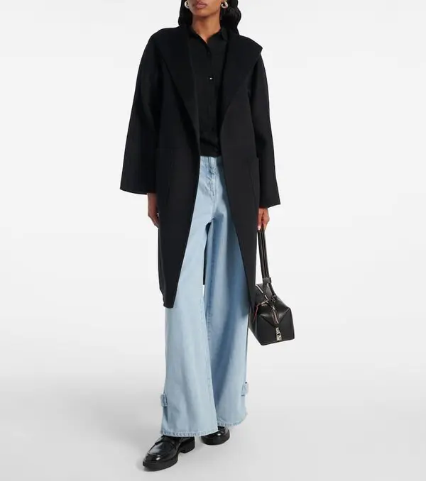 Max Mara Pugnale High-rise Wide-leg Jeans
