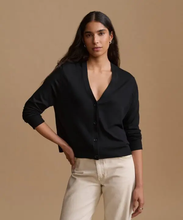 Jenni Kayne Mira Cardigan Sweater - Black