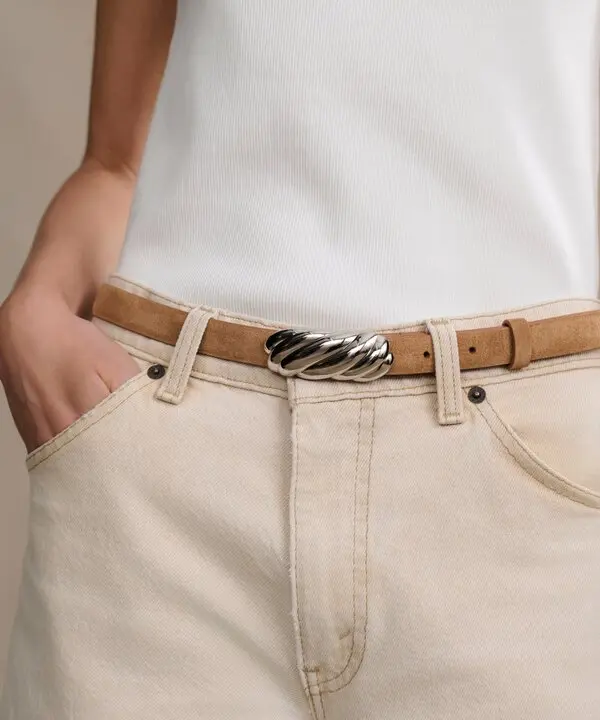 Jenni Kayne Mini Jules Belt - Silver