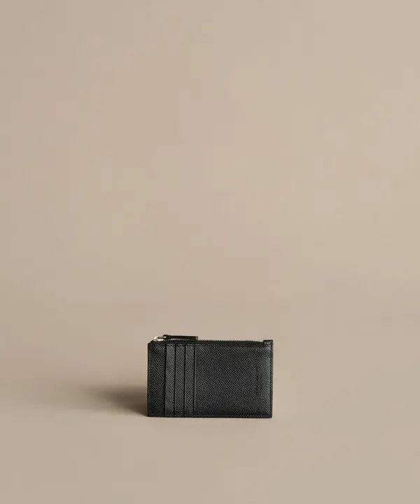 Jenni Kayne Leather Card Holder - Black
