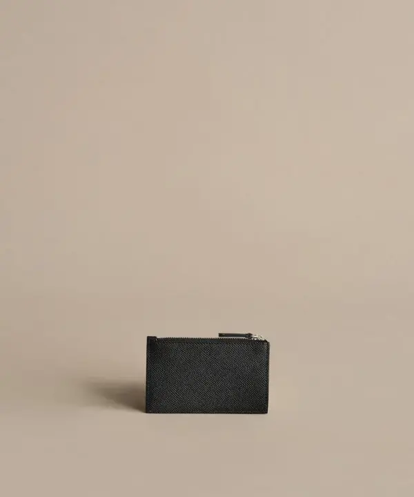Jenni Kayne Leather Card Holder - Black