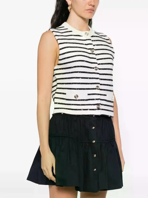 Maje Striped Vest