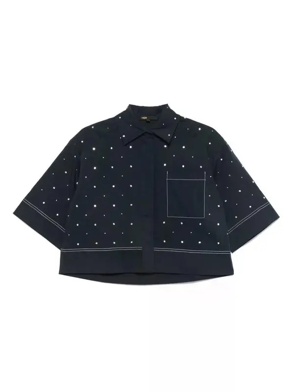 Maje Cropped Shirt