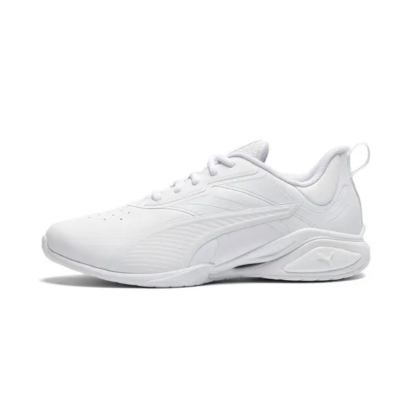 PUMA Neutron Lace Up Sneakers - White-feather Gray