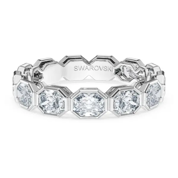 SWAROVSKI Octagon Band Ring - White