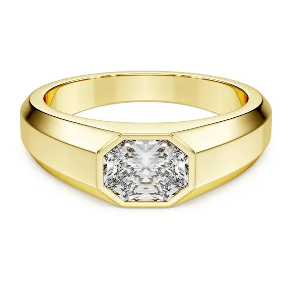 SWAROVSKI Octagon Band Ring - White