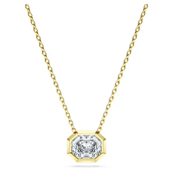 SWAROVSKI Octagon Diamond Pendant - White