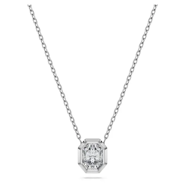 SWAROVSKI Octagon Diamond Pendant - White