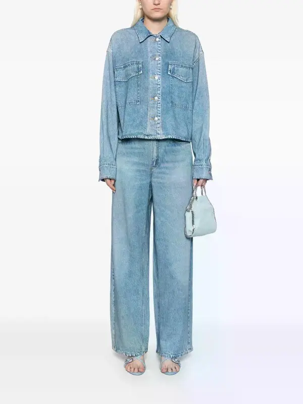Rag & Bone Jeans-print Straight Trousers