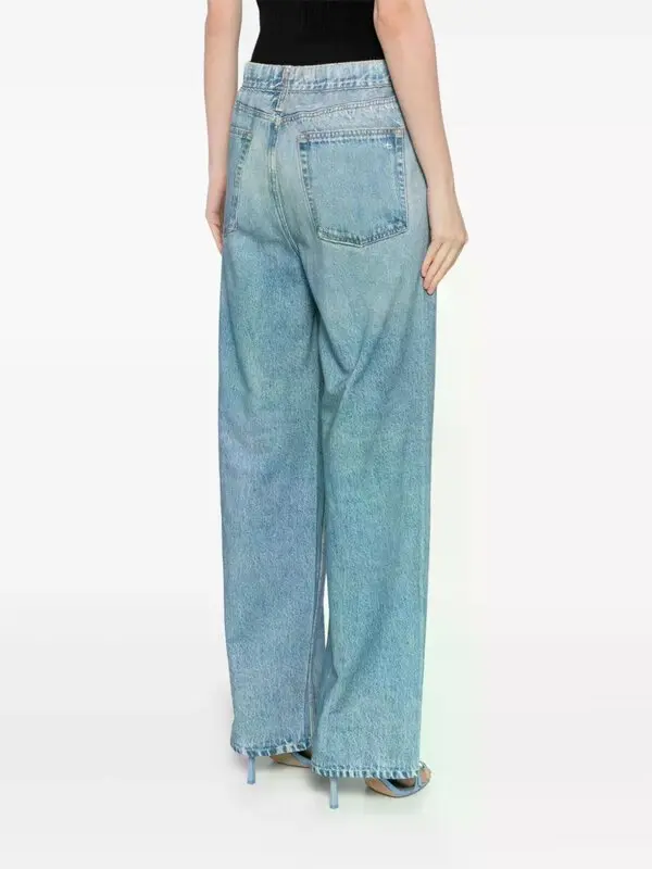 Rag & Bone Jeans-print Straight Trousers