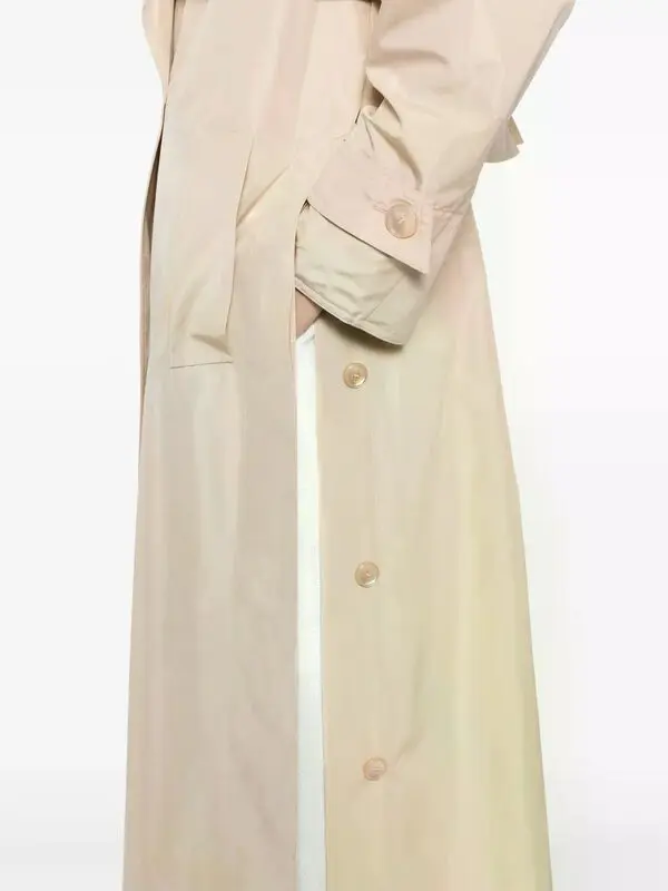 Akris Mulberry Silk Trench Coat