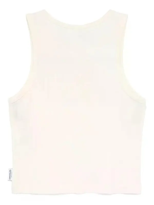 CHOCOOLATE Embossed-logo Tank Top