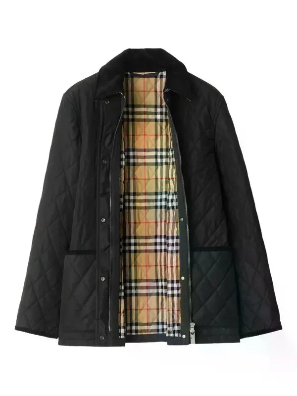 Burberry Matelassé Jacket - Black
