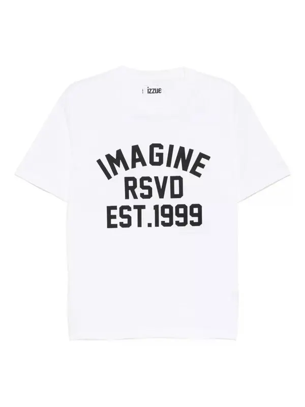 Izzue Printed T-shirt - White