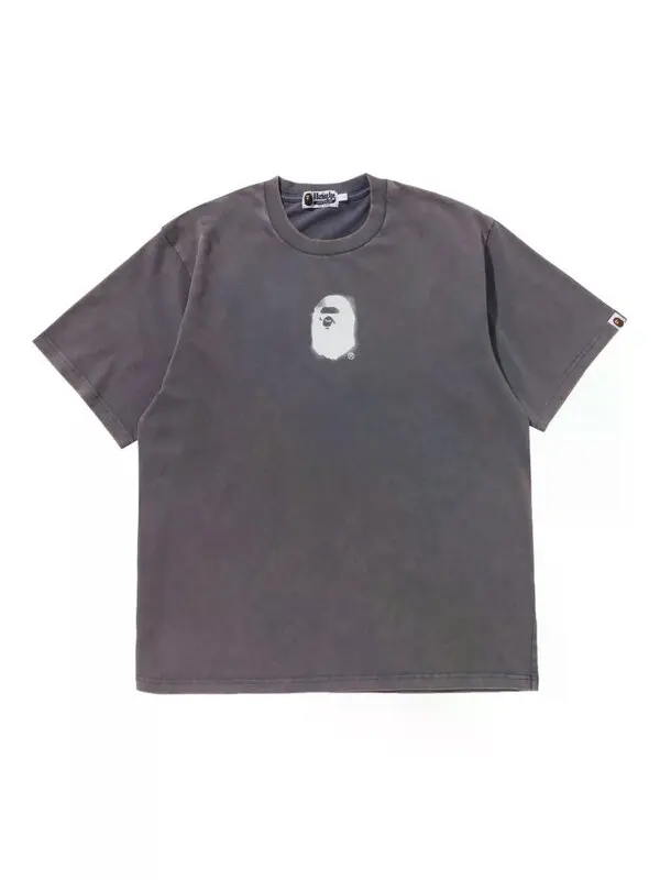 A BATHING APE Face-logo Graphic T-shirt