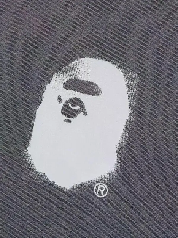 A BATHING APE Face-logo Graphic T-shirt