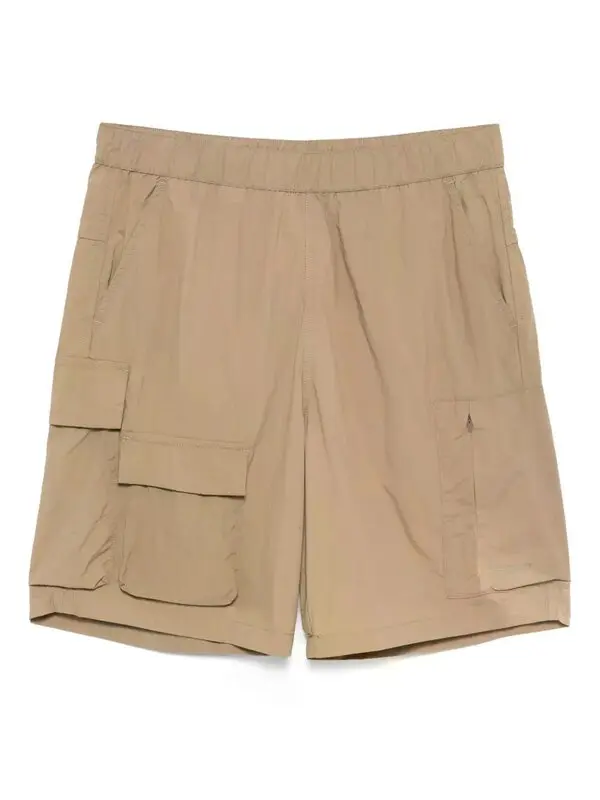 CHOCOOLATE Logo-printed Cargo Shorts - Neutrals