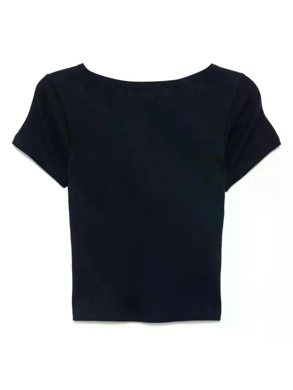 CHOCOOLATE Logo-embroidered T-shirt - Blue