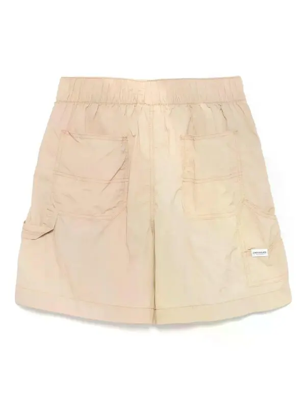 CHOCOOLATE Logo Shorts - Neutrals
