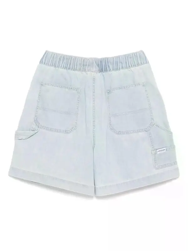 CHOCOOLATE Logo-patch Shorts - Blue