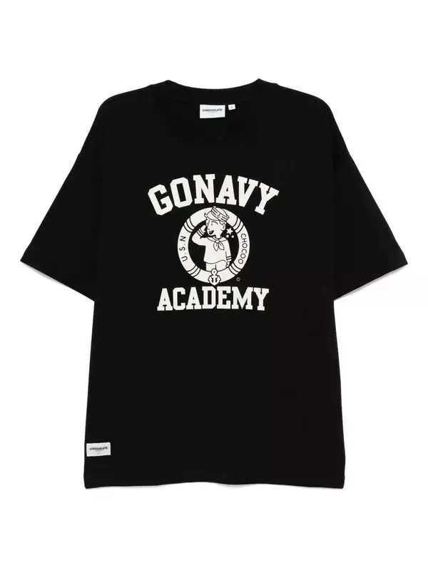 CHOCOOLATE Printed T-shirt - Black