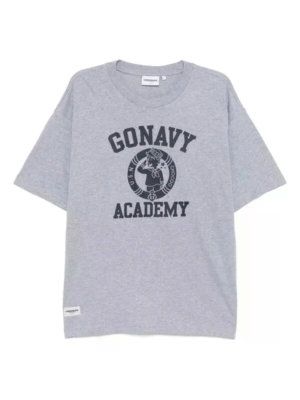 CHOCOOLATE Printed T-shirt - Grey