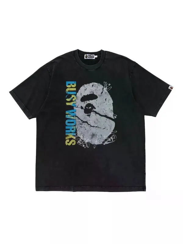 A BATHING APE Graphic-print T-shirt - Black