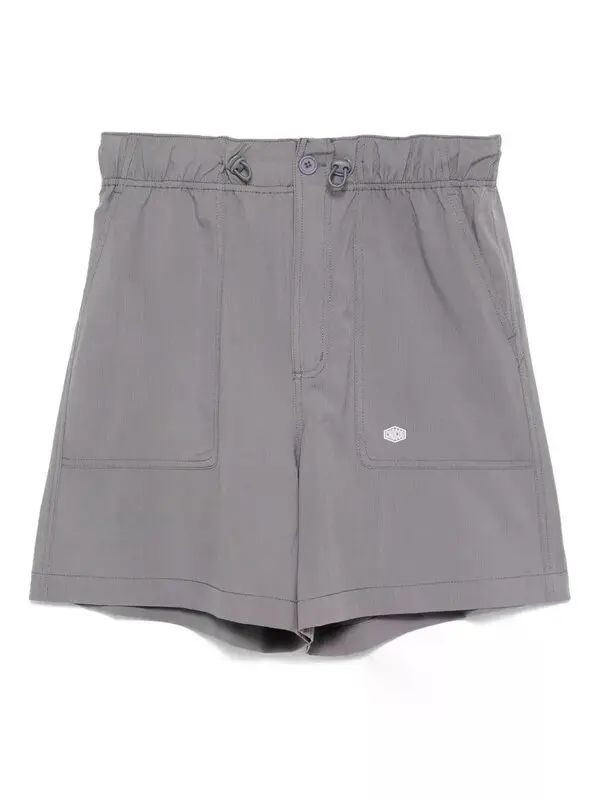 CHOCOOLATE Drawstring Shorts - Grey
